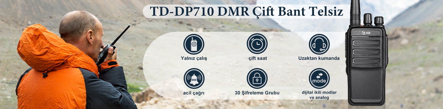 DP710 DMR Dijital El Telsizi - TID Solution_TID
